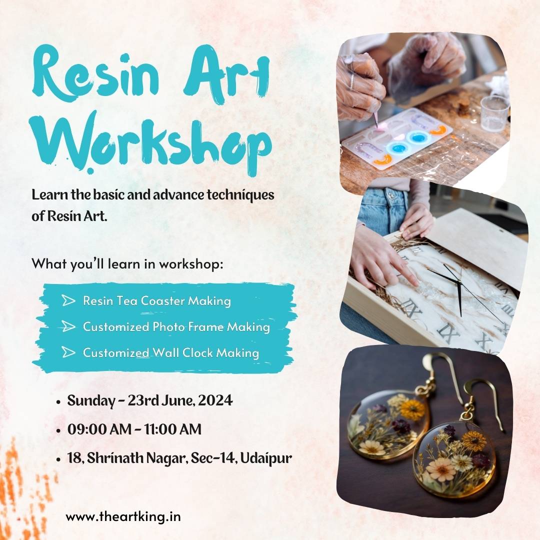 Resin Art Workshops – The Artking - Resin Art Supplies Store